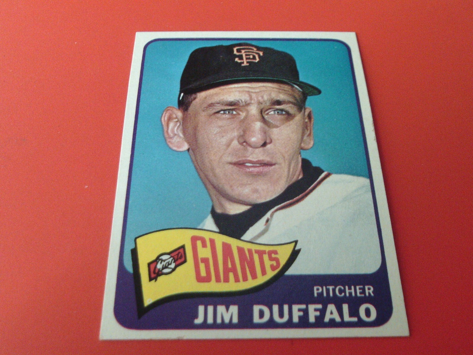 1965 TOPPS # 159 JIM DUFFALO GIANTS NEAR MINT / MINT OR BETTER !! | eBay