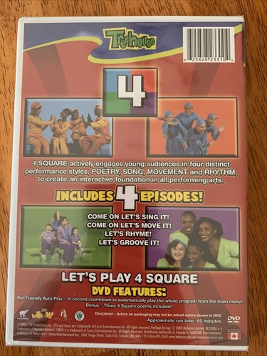 Singing With 4 Square (DVD, 2010, Canadian) 625828233104| eBay