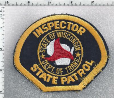 State Patrol Inspector (Wisconsin) 2nd Issue Uniform Take-Off Shoulder ...