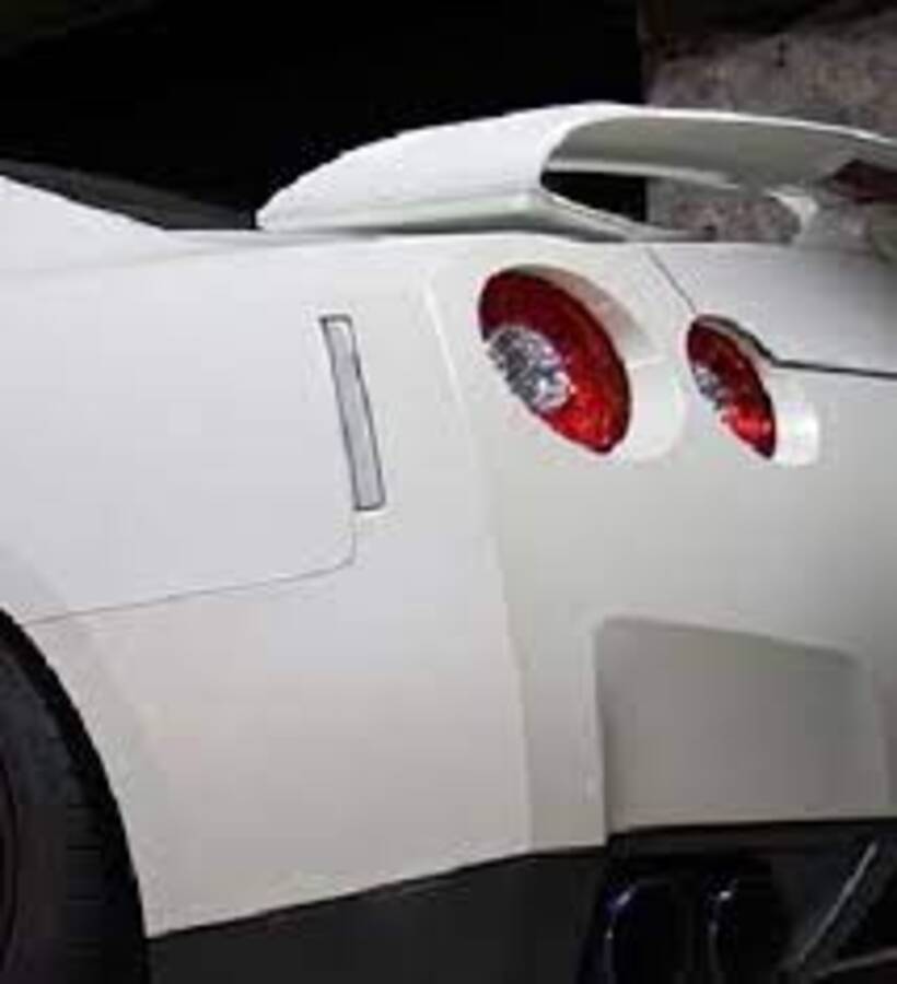 Nissan Genuine OEM R35 GT-R GTR 08-16 Clear Rear Bumper Reflector ...