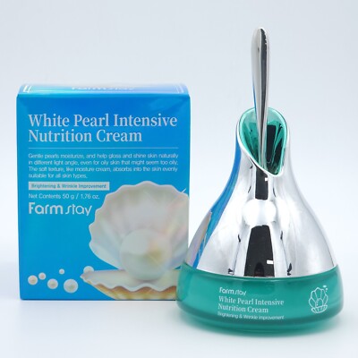 Farm Stay White Pearl Intensive Nutrition Cream 50g Anti Wrinkle K ...