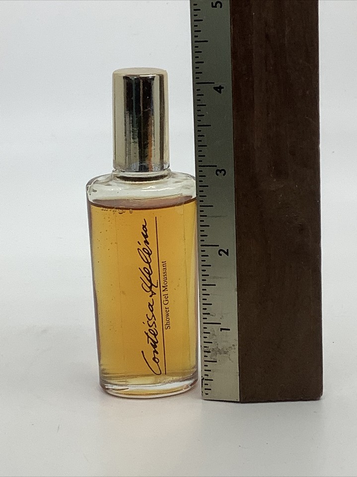 Vintage Contessa Helena Shower Gel Moussant 4” Glass Bottle | eBay