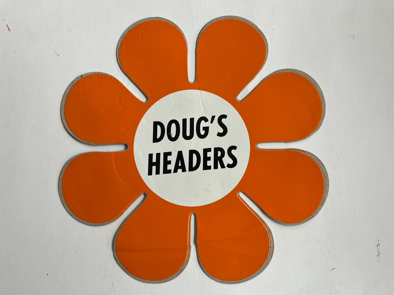 An Original Vintage Doug’s Headers Sticker ~6.75”. NOS (2L). NOTE. | eBay