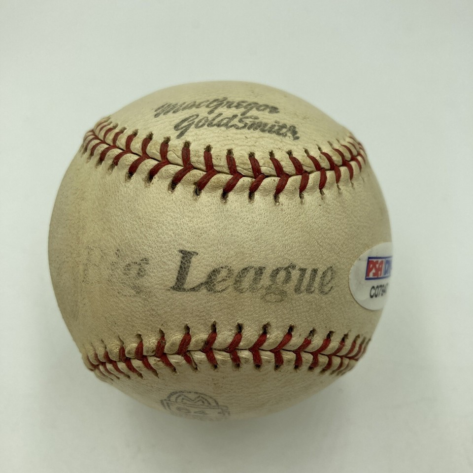 Davy Jones Single Signed Baseball T206 "Detroit Tigers Chicago Cubs ...