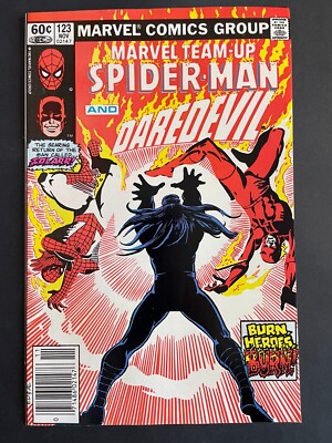 Marvel Team-Up #123 Spider-Man & Daredevil Marvel 1982 Comics NM- | eBay