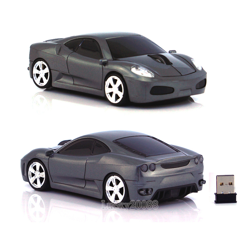Ferrari Audi car Wireless Mouse Optical 2.4Ghz Game Laptop PC Mice +USB ...