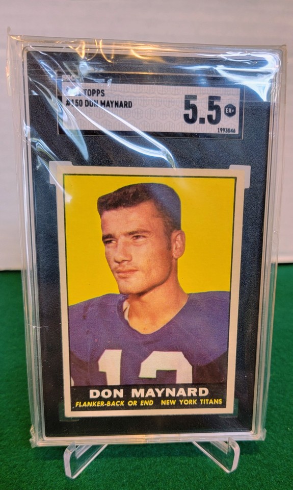 1961 Topps Football Complete Set (1-198) Unitas, Starr, Hornung, Jim ...