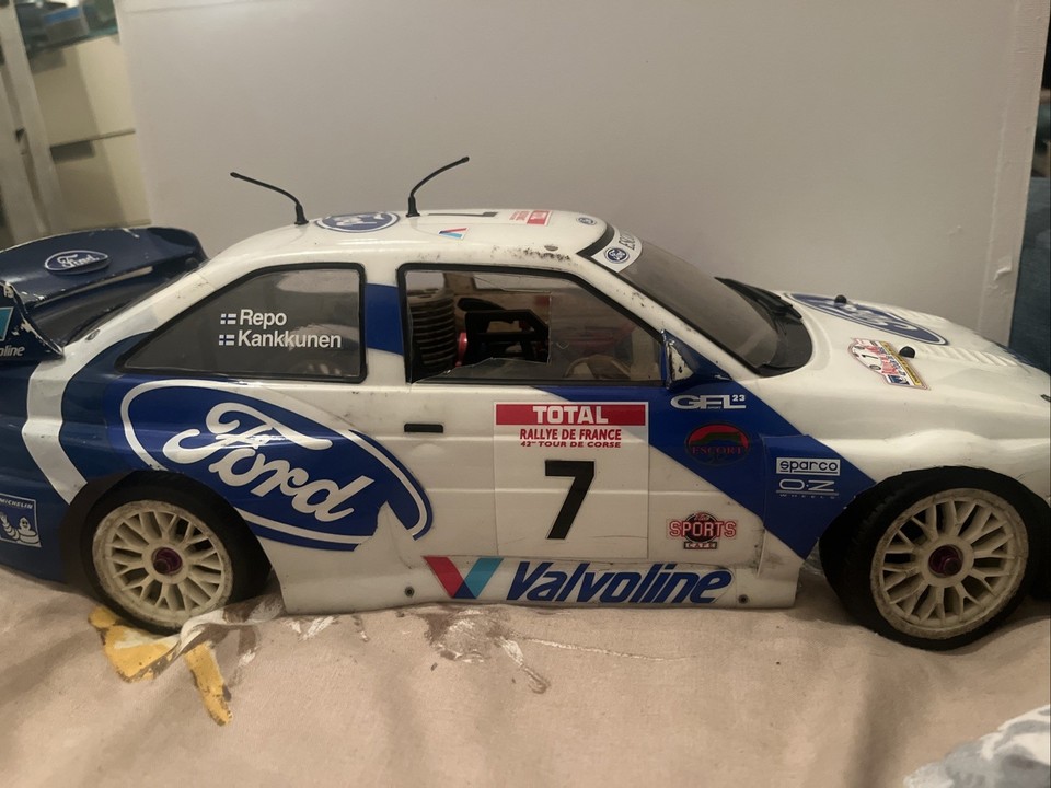 Kyosho Pureten GP Spider Mk2 1/10 Scale Nitro RC Car FORD ESCORT ...