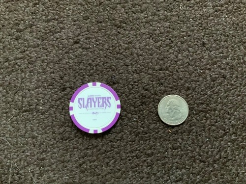 NYCC Comic Con Buffy The Vampire Slayers Audible Promo Casino Chip Coin ...