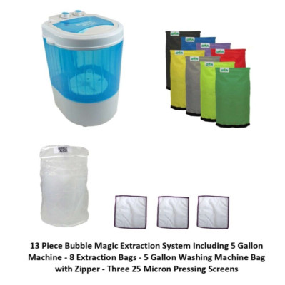 Bubble Magic Washing Machine 13 Piece System WITH 8 Bags/1 Machine Bag ...