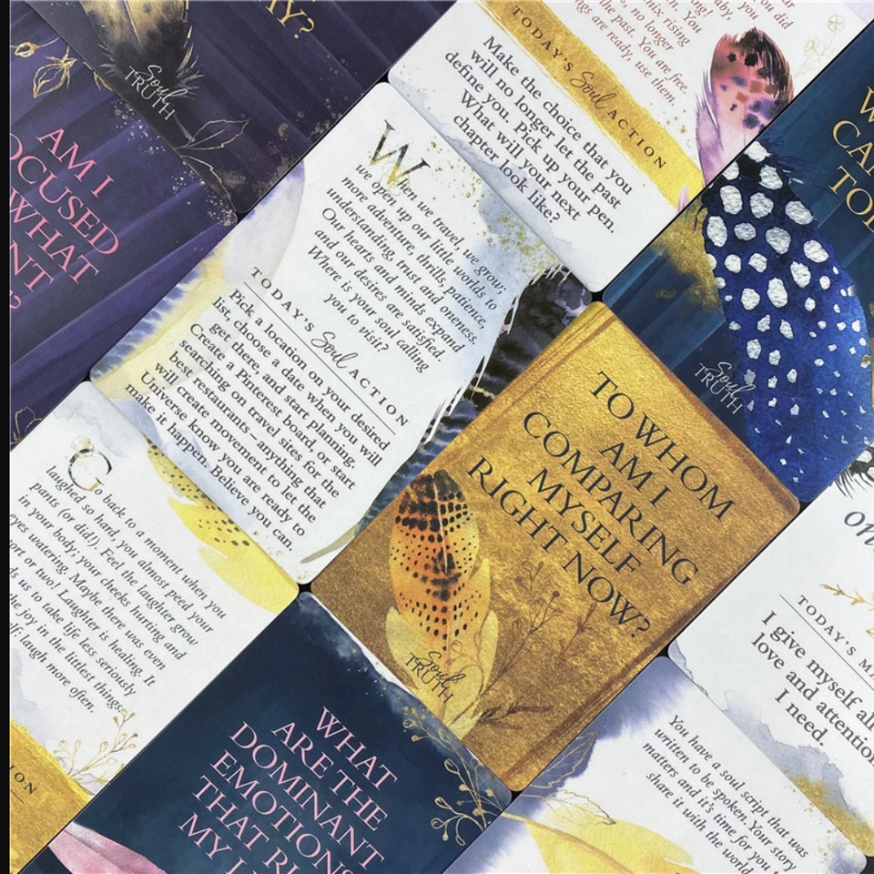 Soul Truth Self-Awareness Oracle Card Deck [English, 56 cards, PDF ...
