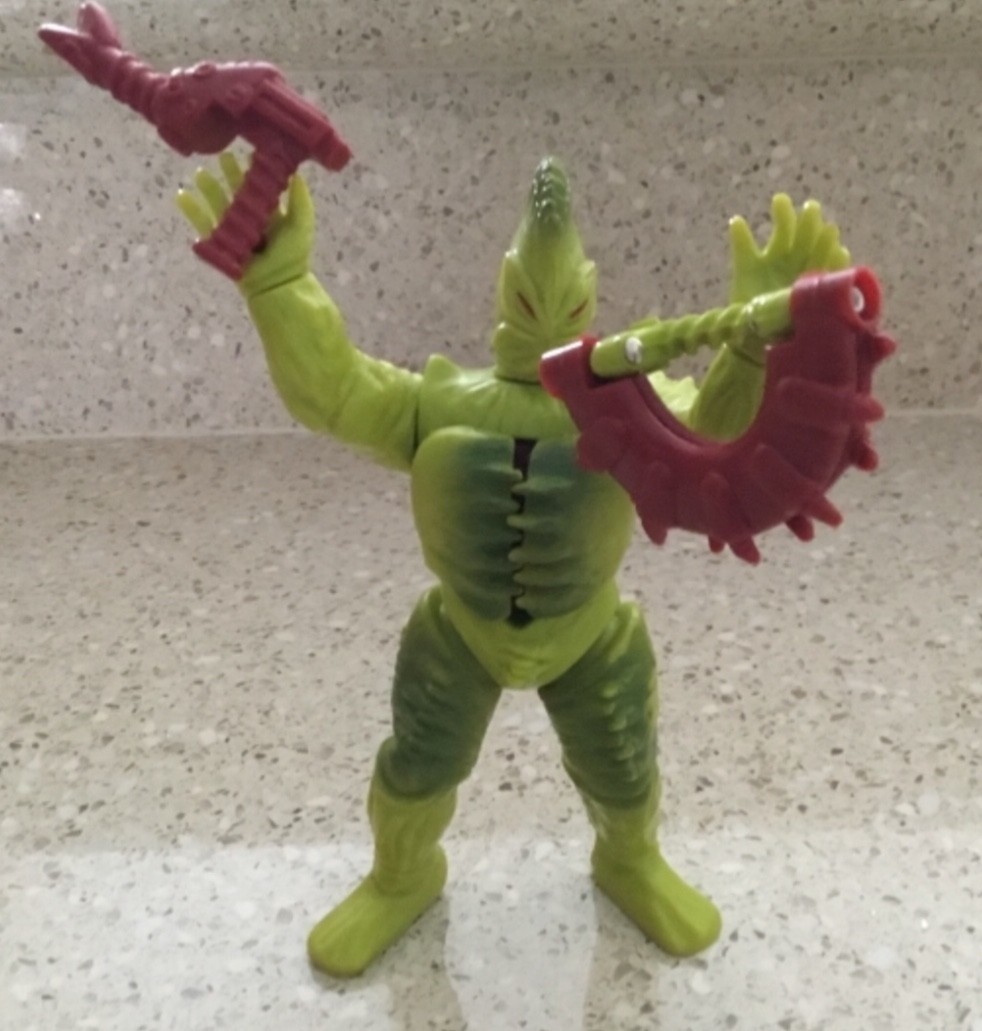 Mighty Morphin Power Rangers 5" Invenusable Flytrap evil space alien ...