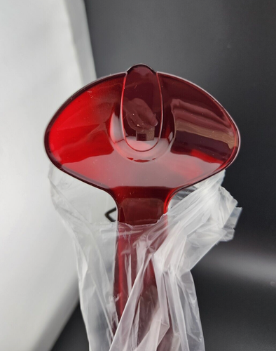 Tupperware Sheerly Elegant Serving Spoons Set Jewel tones Ruby Red New ...