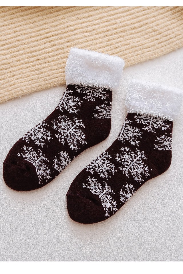 Extra Thick Socks,Winter Warm Sock,Comfotable Floor Socks,Ladies House ...