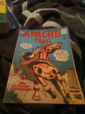 APACHE TRAIL #1 1958 STEINWAY COMICS DON HECK ART WEST America's best comics | eBay