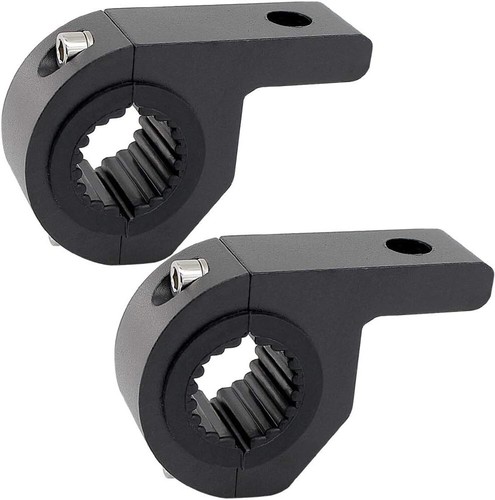 2 Bull Bar Roll Tube Mounting Bracket LED Light Handle Bar Clamps for ...