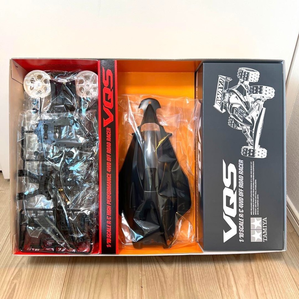 1/10 SCALE RC Car Series Model Kit 4WD OFF ROAD RACER VQS No 686 2020 ...