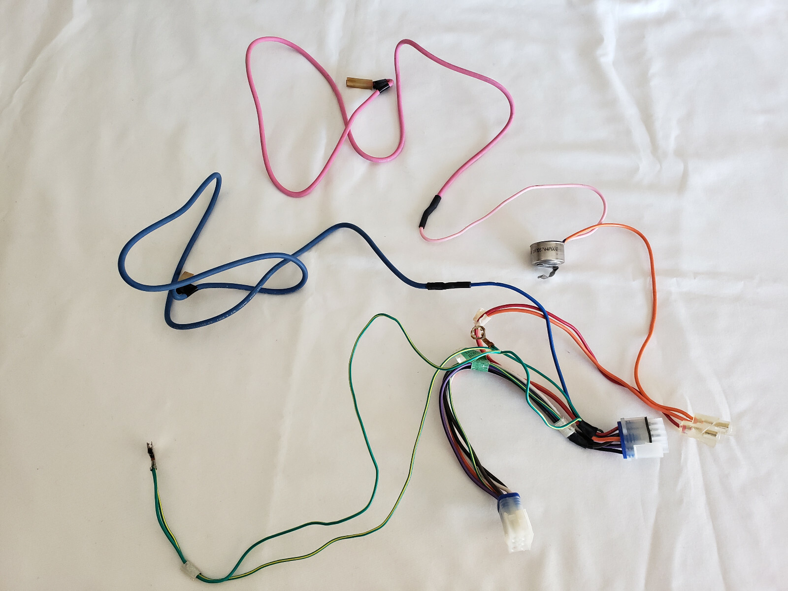 GE Refrigerator Freezer Wire Harness p/n WR23X10402 ? w/ Thermostat ...