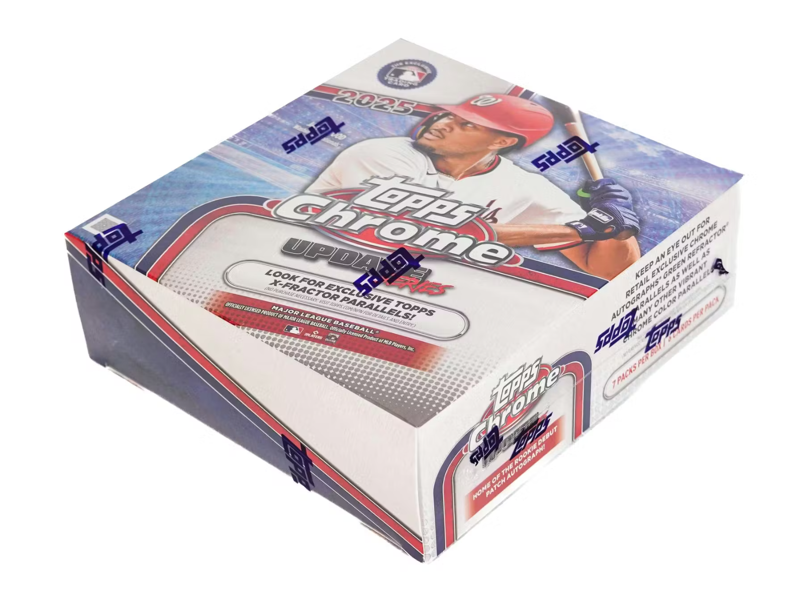 2025 Topps Chrome Update Series Baseball Sealed Unopened MEGA Box ~ 7 ...