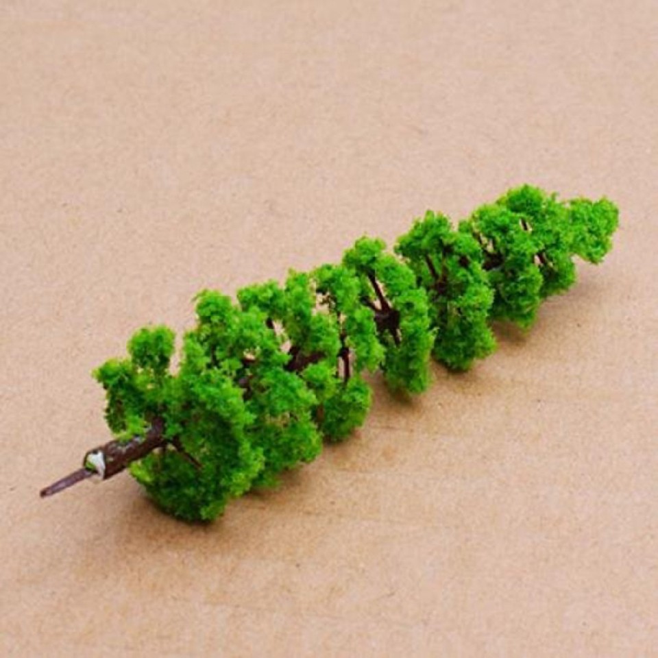 10pcs Model Fir Tree Scenery Landscape Model (Green) | eBay Australia
