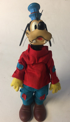1970s Walt Disney Productions GOOFY 9" Poseable Doll Figure Hong Kong ...