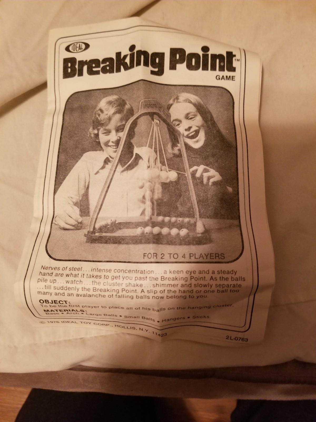 Vintage IDEAL Game~Breaking Point~Board Game 1976 | eBay