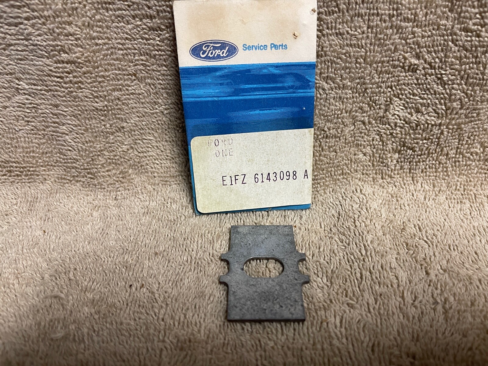 NOS FORD E1FZ-6143098-A 1984-1993 MUSTANG CAPRI REAR LIFTGATE HATCH ...