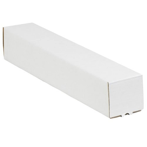 BOX USA BM5530 Square Mailing Tubes, 5" x 30", Oyster White (Pack of 25 ...