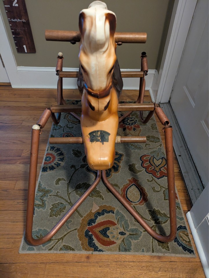 vintage wonder spring rocking horse | eBay
