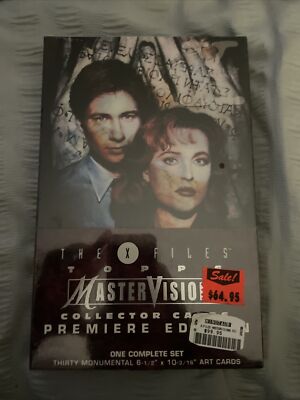 1995 TOPPS - The X Files Master Visions - Complete 30 Card Set Sealed ...