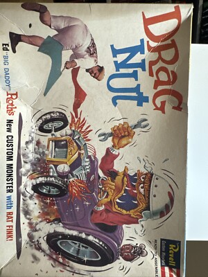 Revell Ed Big Daddy Roth Drag Nut Model Kit Rat Fink 2015 New Opened ...