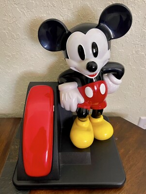In Original Box Disney AT&T Mickey Mouse Desk Push Button Telephone ...