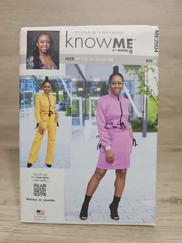 Misses Jacket Pants Skirt Sewing Pattern UNCUT Know Me MiMi G ME2004 ...