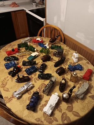 Lot Of Vintage Avon Car Cologne Bottles Etc. | eBay