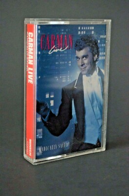 Carman Live Radically Saved Benson Records Cassette | eBay