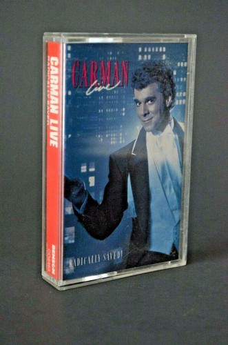 Carman Live Radically Saved Benson Records Cassette | eBay