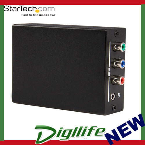STARTECH Converge A/V Component with Audio to HDMI Format Converter ...