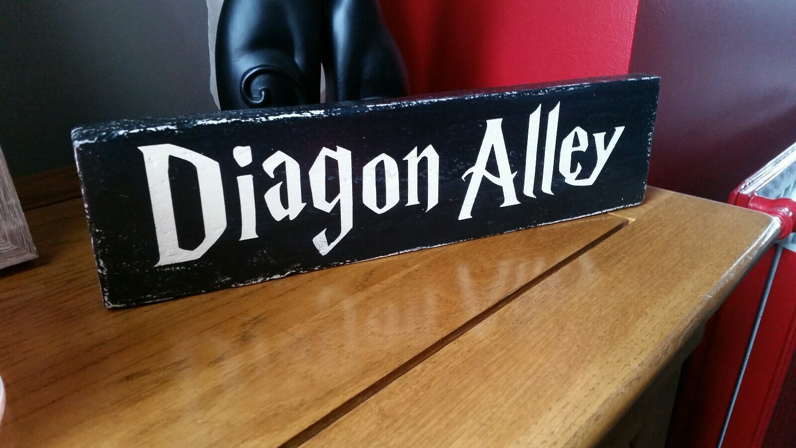 DIAGON ALLEY Sign Harry Potter Hogwarts Vintage Style Plaque | eBay UK