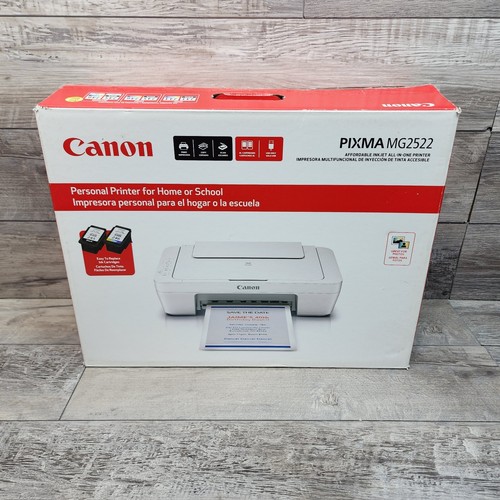 Canon Pixma MG2522 All-in-One Inkjet Printer, Scanner, Copier ...