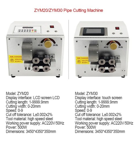 500W Tangent Diameter 0-20mm Automatic Computerized Pipe Cutting ...