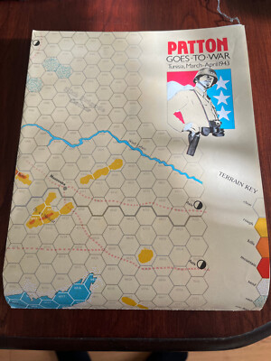 Patton Goes to War S&T 112 3W Games '87 Rare Punch Compl VG Condition ...