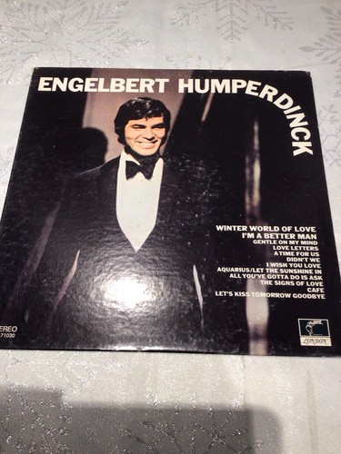 Engelbert Humperdinck - Winter World Of Love - PAS 71030 Vinyl Record LP SO | eBay