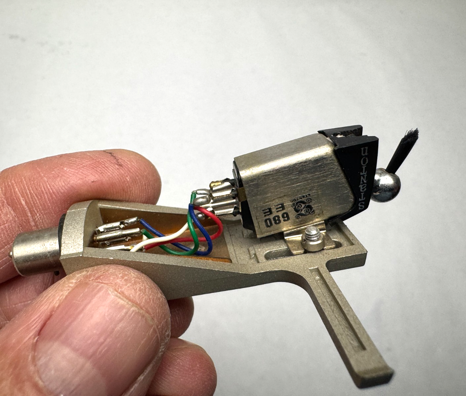 STANTON 680 EE Cartridge/ Headshell. Tests OK. Needs D680 Stylus (BdB ...