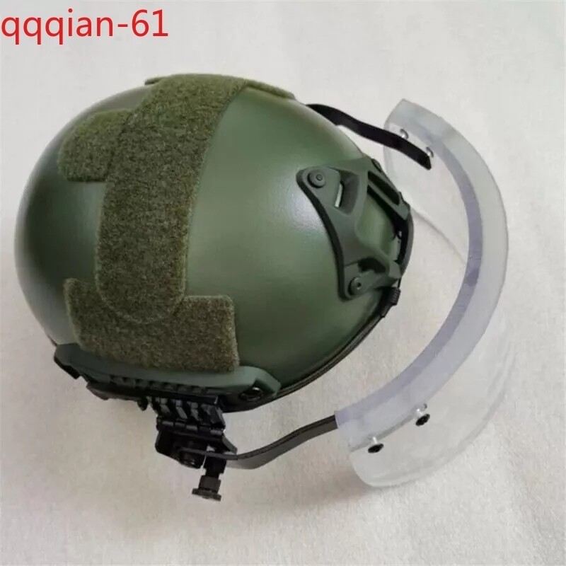 IN US! Bulletproof Fast Helmet Face Shield NIJ IIIA Ballistic Helmet ...