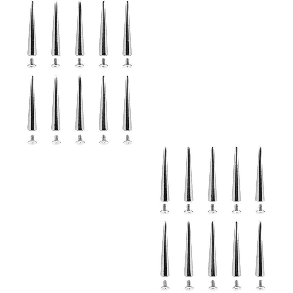 2 Pieces DIY Rivet Accessories Pointed Rivets Set Miss Decorative ...