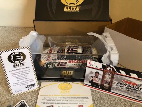 Ryan Blaney "ELITE PREMIER" #12 Discount Tire Martinsville Win #70 of ...