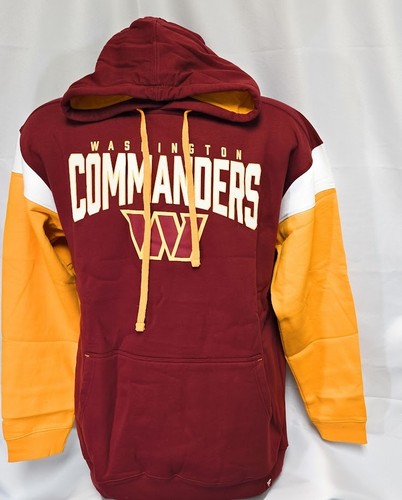 Mens NFL Fanatics Washington Commanders B&T Burgundy Football Pullover ...