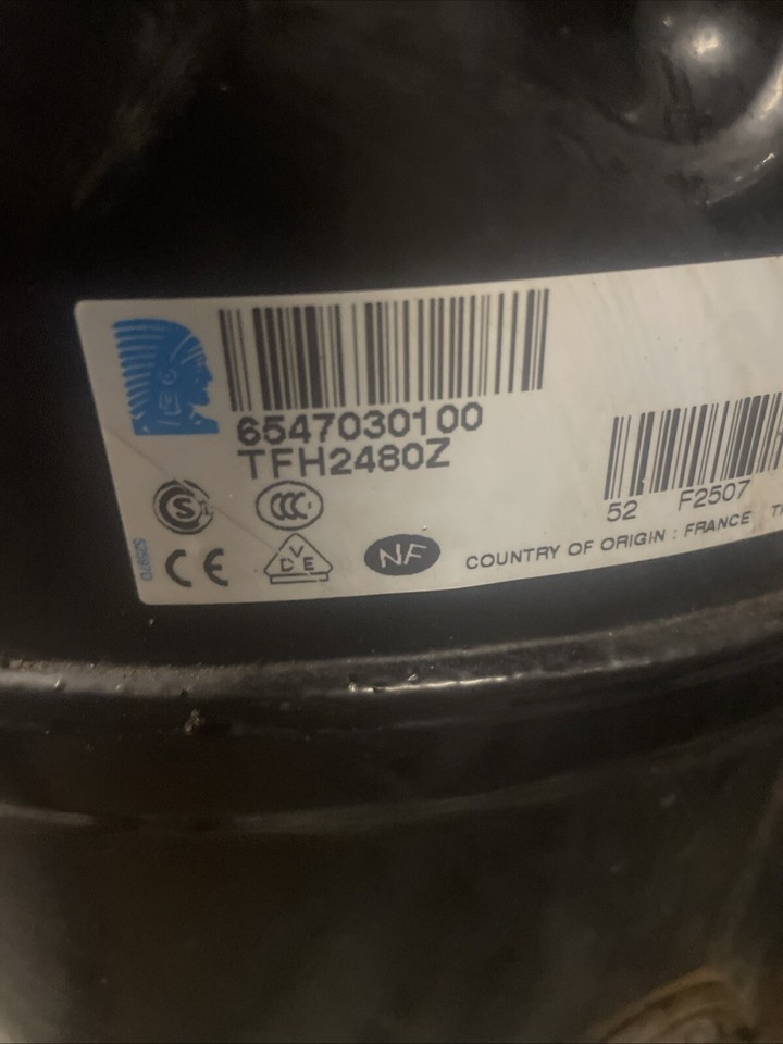 2 HP Tecumseh Refrigeration Compressor LBP Freezer Cold Room TFH2480Z ...