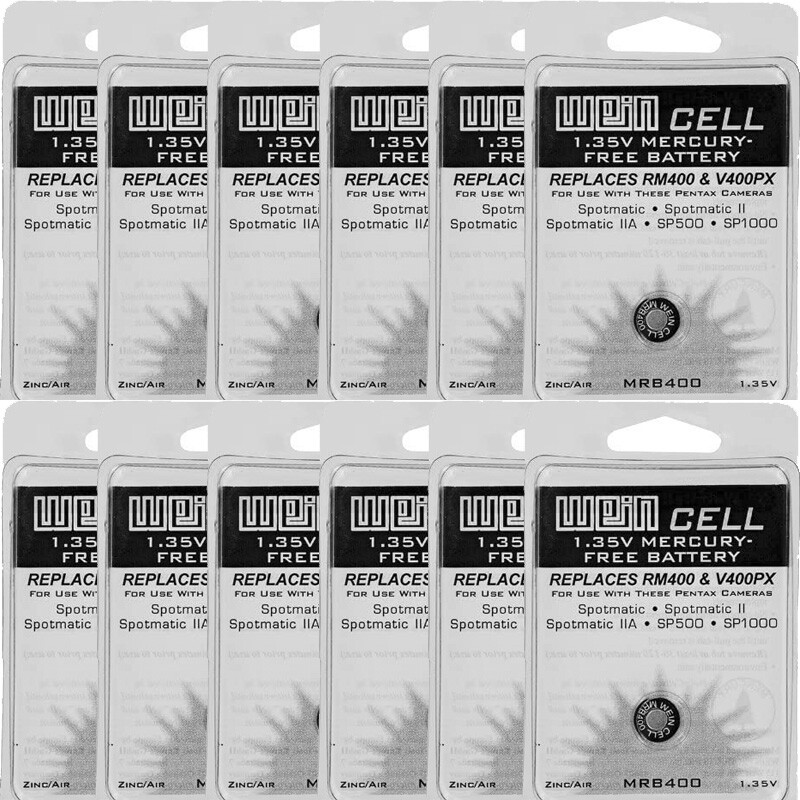 12 Pcs Wein Cell MRB400 Zinc Air 1.35V Battery, RM400 EPX400 | eBay
