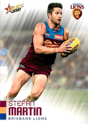 2020 BRISBANE LIONS AFL Card STEFAN MARTIN Footy Stars | eBay Australia